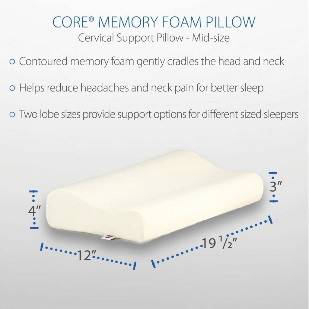 Core Memory Pillow in Choice of Sizes - Chiro1Source