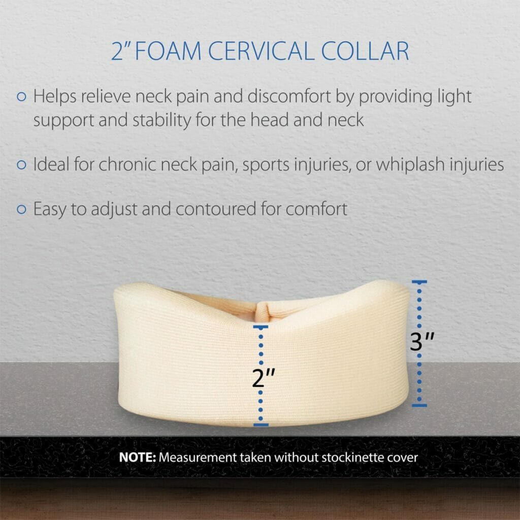 Foam Cervical Collar in Beige - Chiro1Source